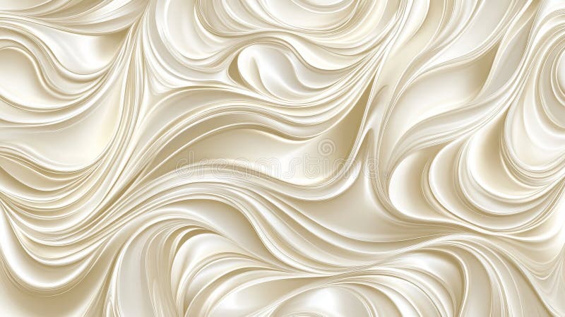 A Refined Cream-colored Pattern with Detailed Swirls, Perfect for ...