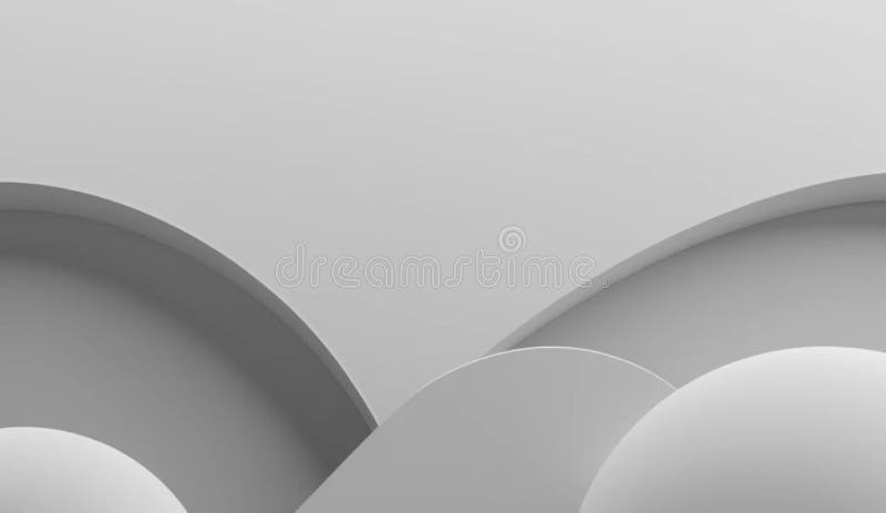 Minimal Monochrome Abstract Pattern with Clean Graphic Forms ...