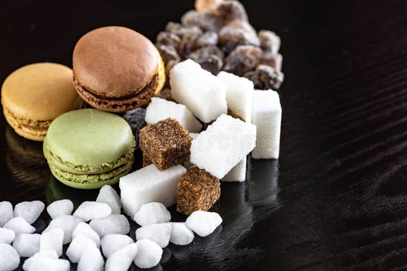 Refined Sugar for Food Processing Stock Image - Image of unhealthy ...