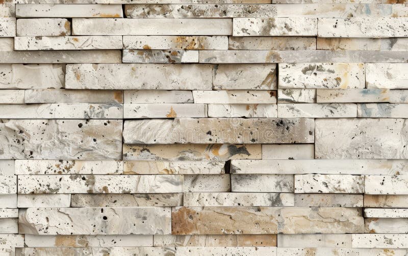 A Refined White Stone Wall Texture Exhibits Elegance with Its Clean ...
