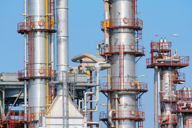 Refinery stock image. Image of iron, petroleum, industry - 11743455