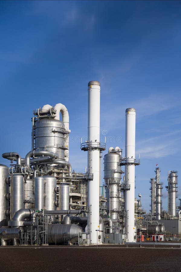 Oil Refinery stock photo. Image of plant, pollution, manufacture - 2289864