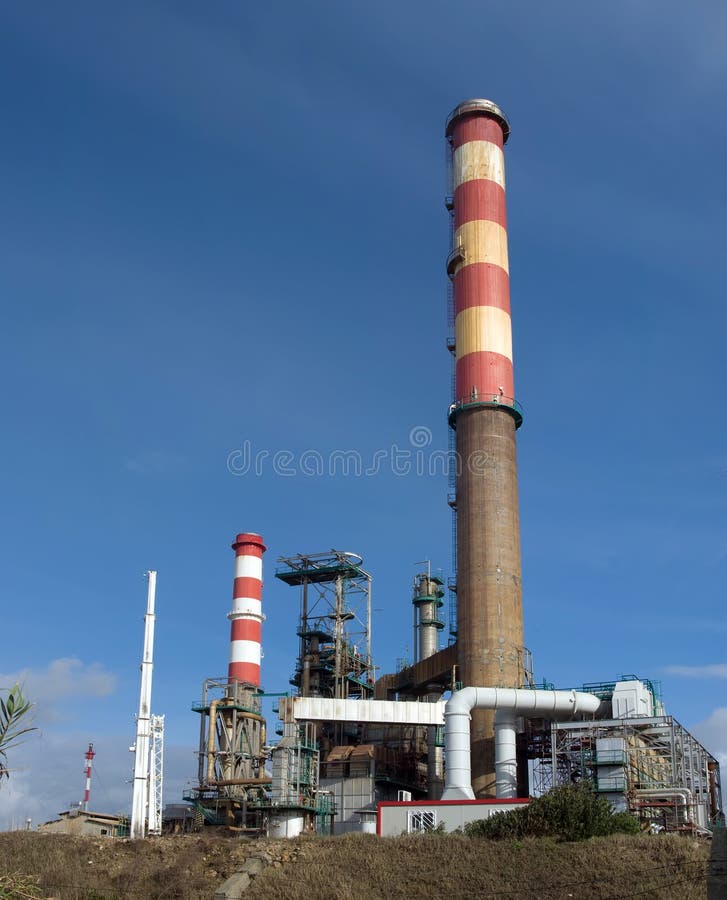 Refinery stock photo. Image of factory, global, petrol - 6611584