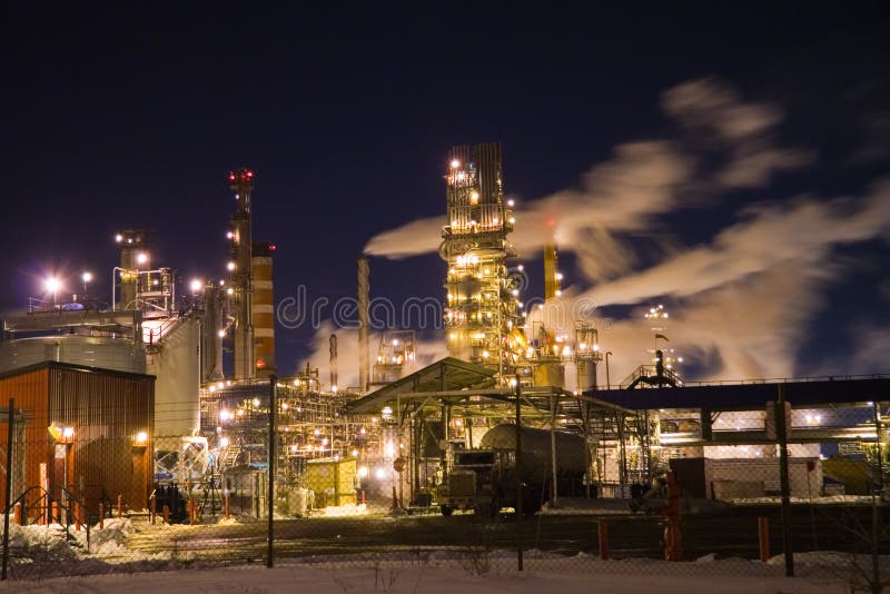 Unleaded Oil Refinenery stock photo. Image of diesel, vertical - 237282