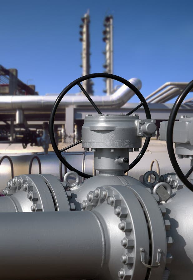 Refinery stock photo. Image of factory, global, petrol - 6611584