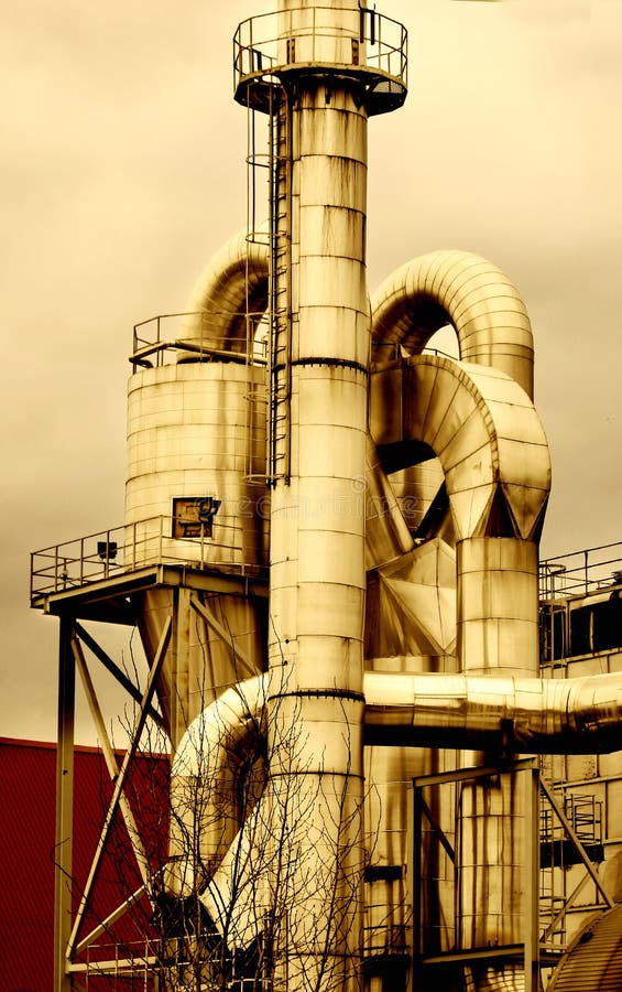 Refinery stock photo. Image of steel, refinery, plant - 8572054