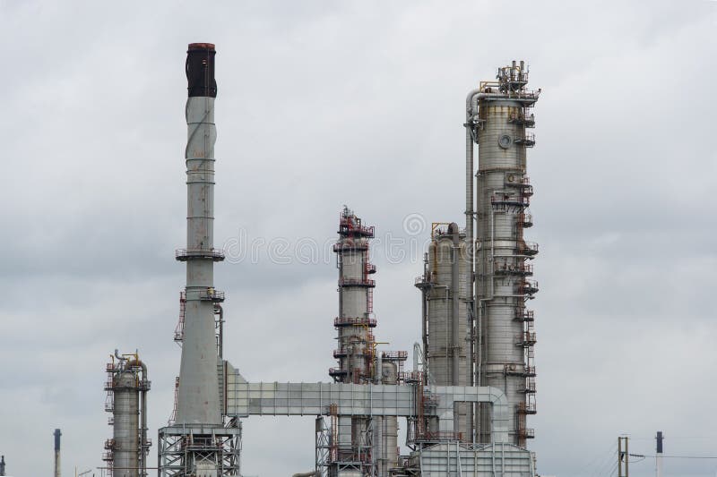 Oil refinery close-up stock image. Image of power, damage - 3780501