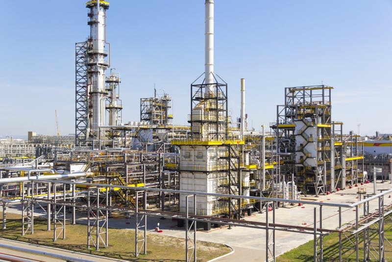 Refinery Complex stock image. Image of industrial, energy - 2493545