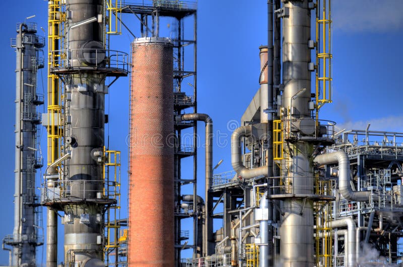 Refinery stock image. Image of power, refinery, industrial - 34746285
