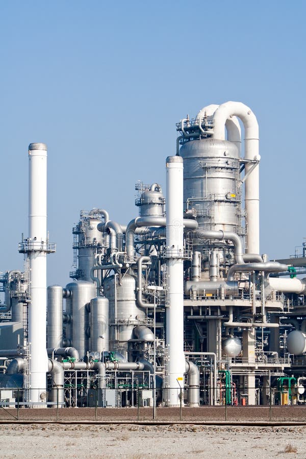 Refinery industry stock photo. Image of holland, environment - 18611600