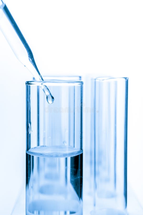 Refinery Laboratory Lab Tube, White Background Stock Image - Image of ...