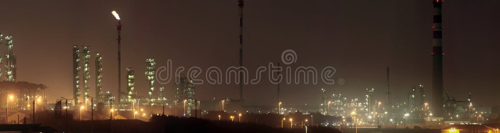 Oil refinery 2 stock photo. Image of heavy, environment - 2492618