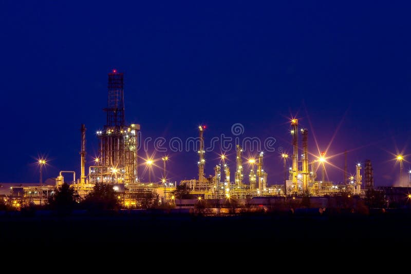 Refinery stock photo. Image of development, combustable - 2695994