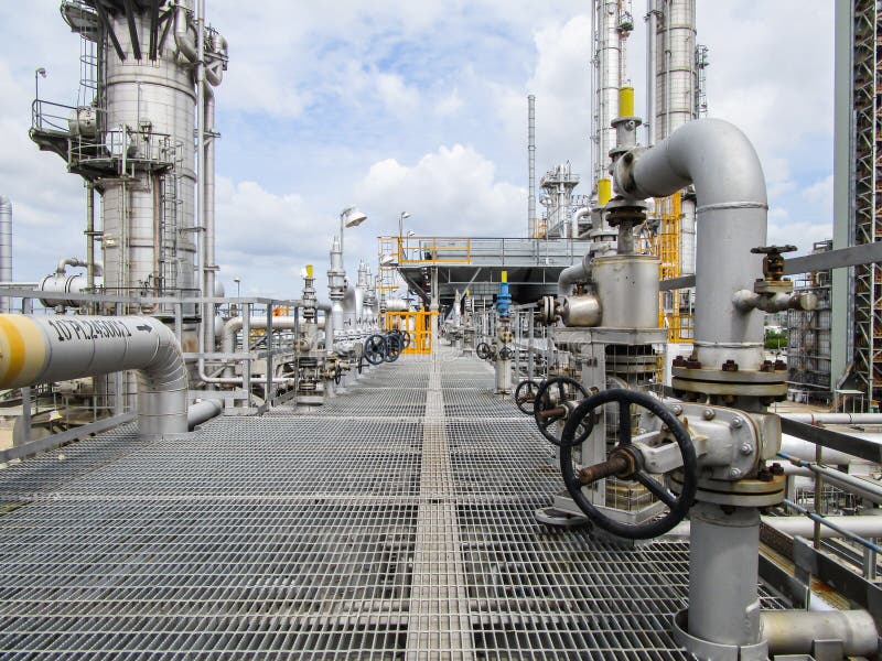 Refinery stock photo. Image of chemical, building, factory - 72356534