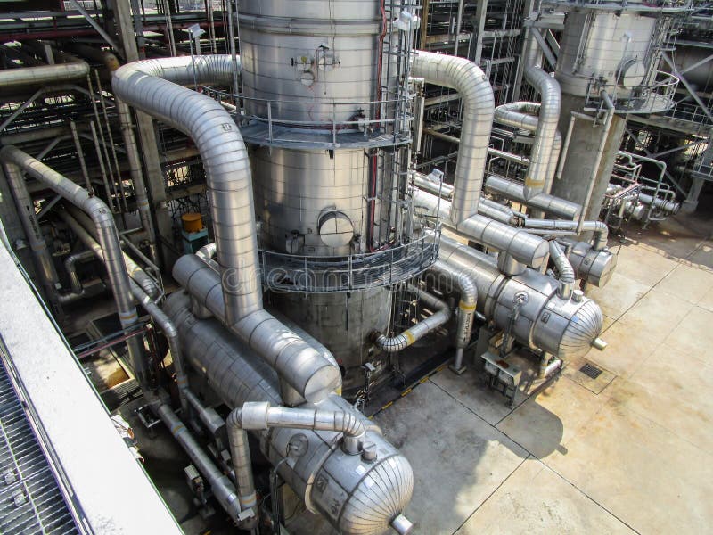 Refinery stock photo. Image of refinery, multi, petrochemical - 72357788