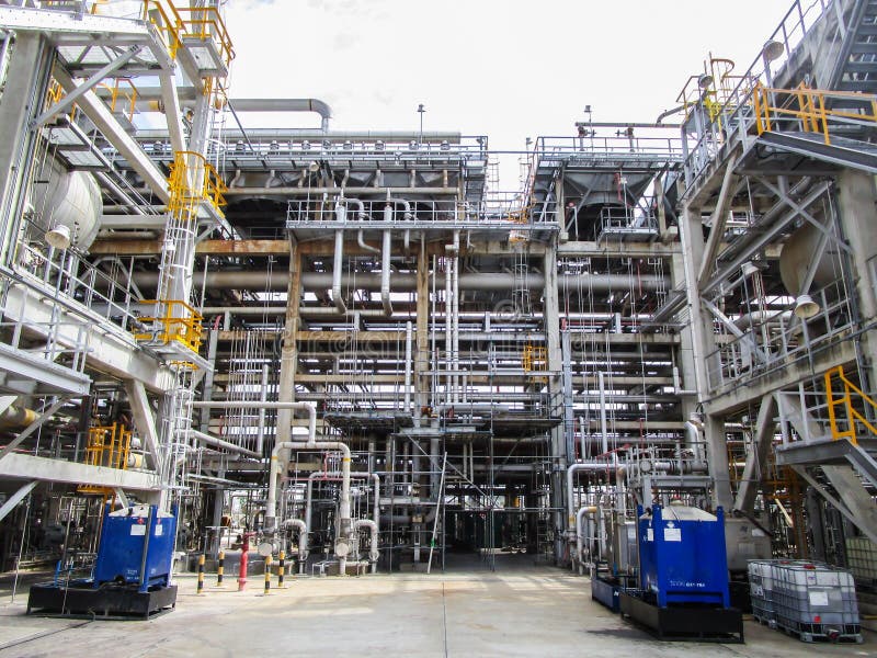 Refinery stock image. Image of industry, building, saturated - 72358245