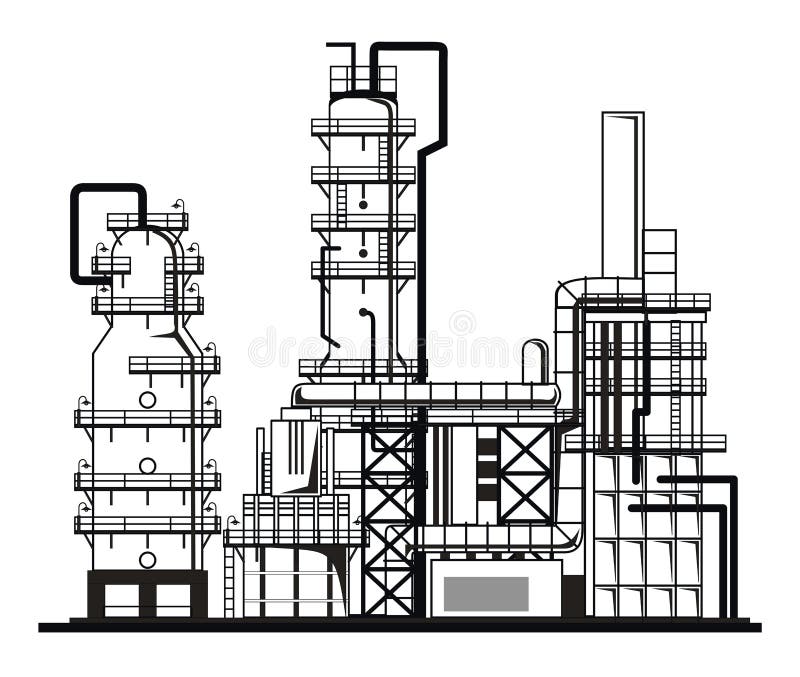 Refining stock vector. Illustration of energy, plant - 34765263 Refining stock vector. Illustration of energy, plant - 34765263