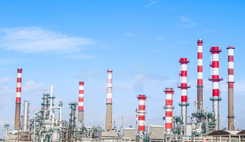 Refining industry stock image. Image of petrochemical - 37572237