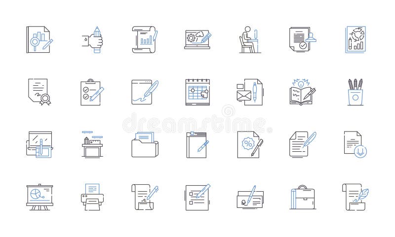 Refining Line Icons Collection. Purify, Distill, Clarify, Extract ...
