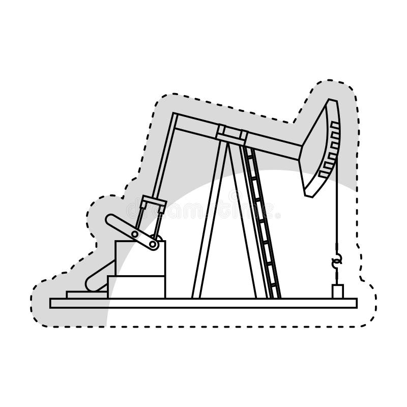 Refining Plant Isolated Icon Stock Illustration - Illustration of ...