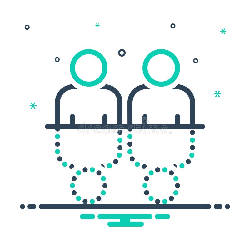 Mix Icon for Reflect, Mirror and Send Stock Illustration - Illustration ...