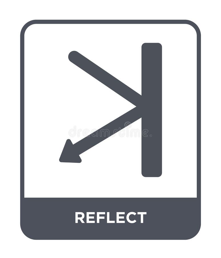 Reflect Icon Logo Vector Symbol. Flip Icon Isolated on White Background ...