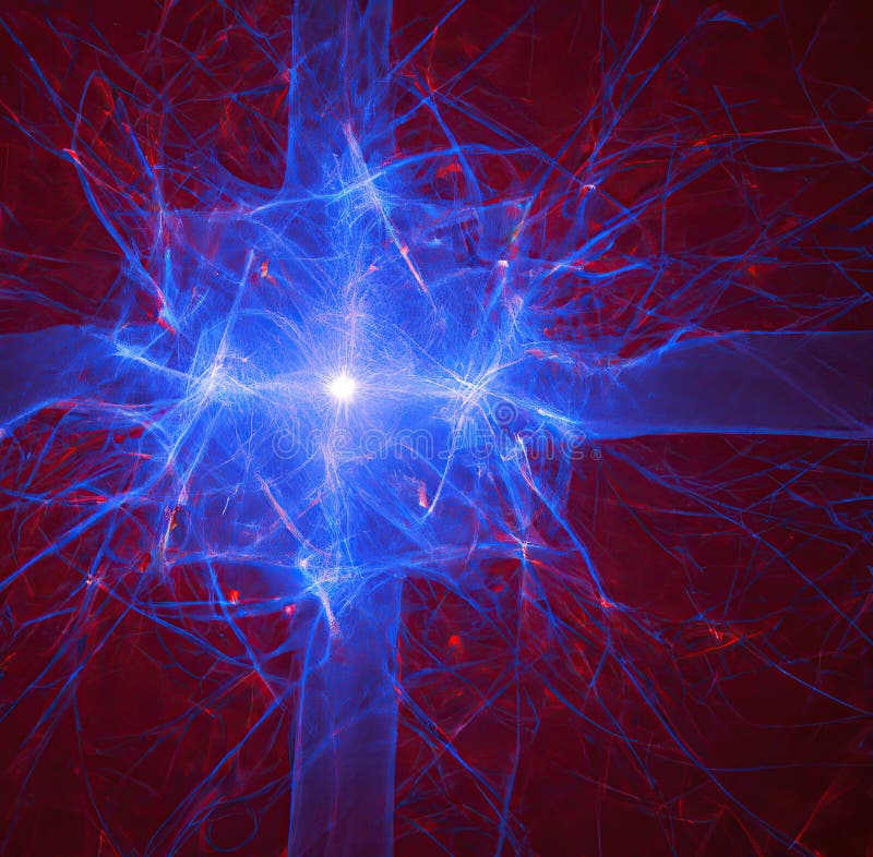 Microcosm and Macrocosm: Mirrors of Infinity Stock Illustration ...