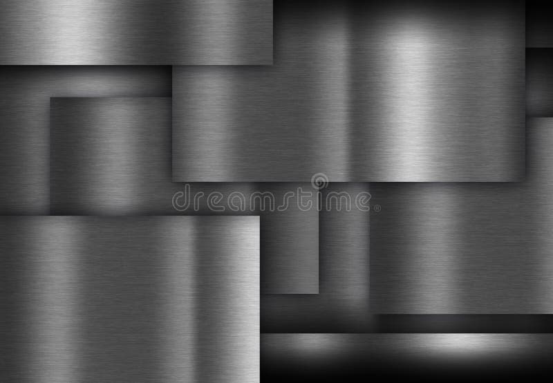 Reflect Metal Texture Background Stock Illustration - Illustration of ...