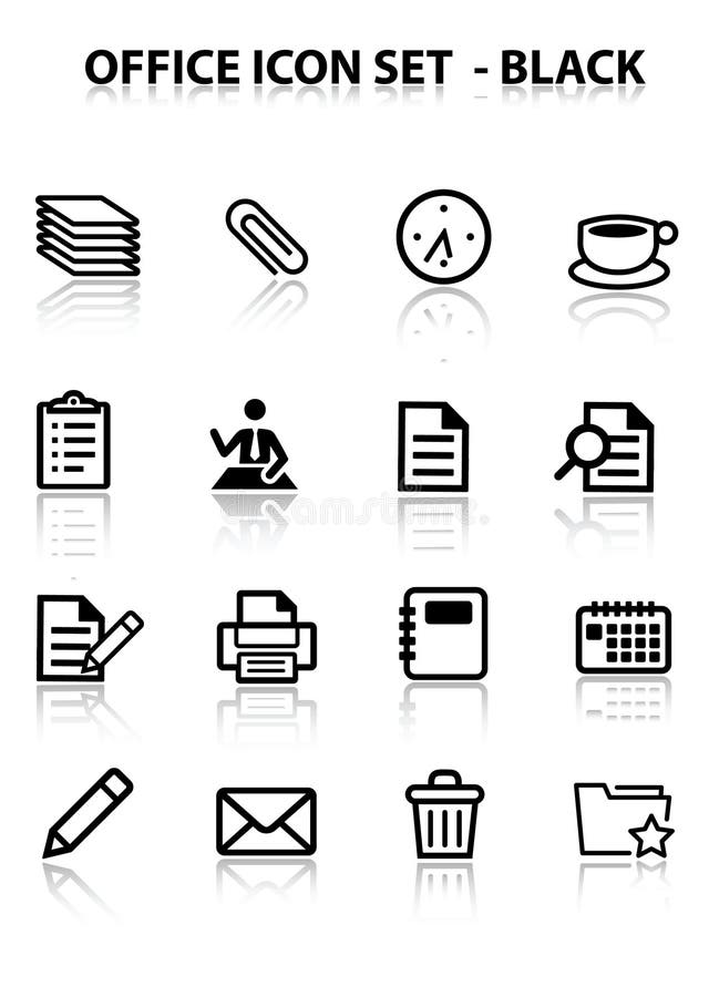Communication icon set stock vector. Illustration of technology - 21980063