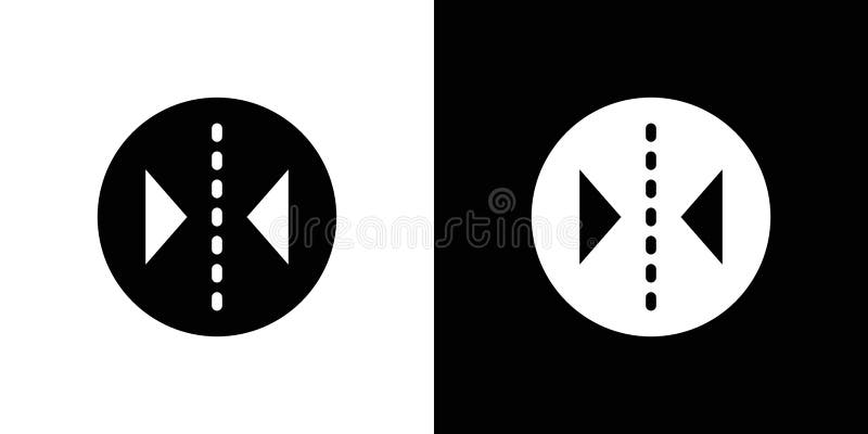 Reflect Tool Icon Flat Fill Set Collection Stock Vector - Illustration ...