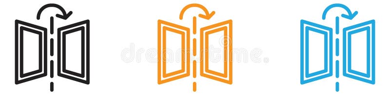 Reflect Tool Icon Vector Logo Set Collection for Web App Ui Stock ...