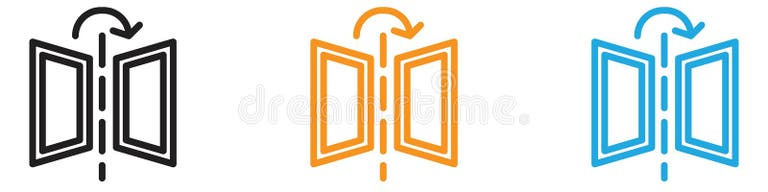 Reflect Tool Icon Vector Logo Set Collection for Web App Ui Stock ...