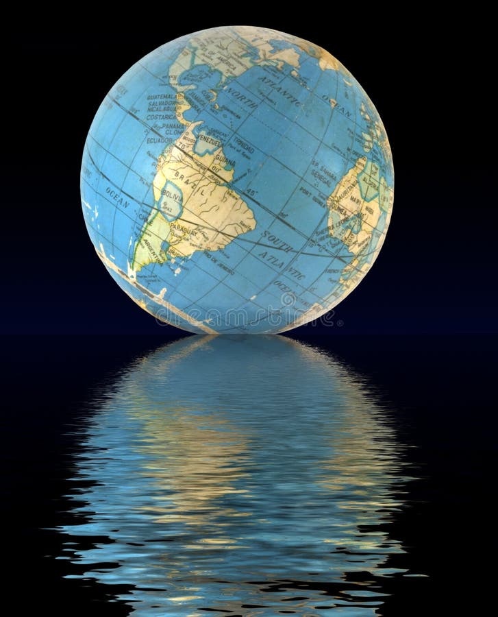 World upside down stock photo. Image of color, earth - 16465088