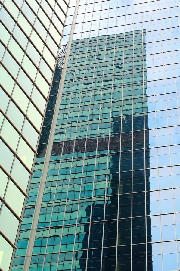 Reflected building stock photo. Image of structures, glass - 11017940
