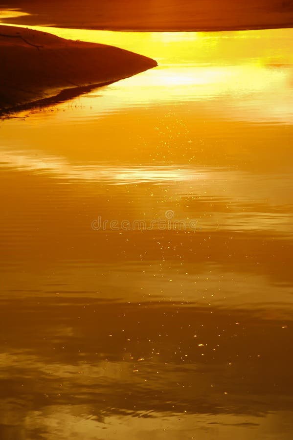Reflected Sunlight Falling on the Surface Stock Image - Image of phuket ...