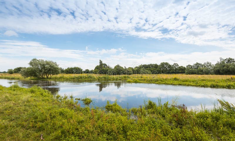Reflecting Mirror Smooth Water Surface Stock Photo - Image of calm ...