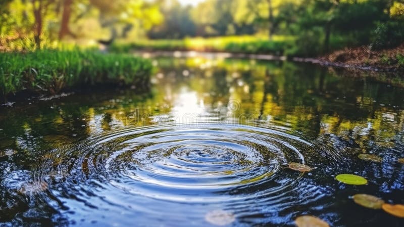 Reflecting Sunlight, the Shimmering Turquoise Pool Created a ...