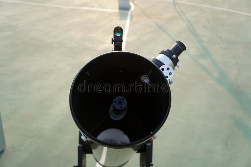 Front Telescope Astrological Observatory Stock Image - Image of park ...