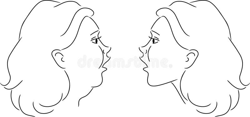 Reflection Face Stock Illustrations – 15,232 Reflection Face Stock ...