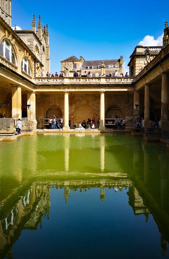 Reflection Bath UK editorial stock photo. Image of greatbritain - 169895828