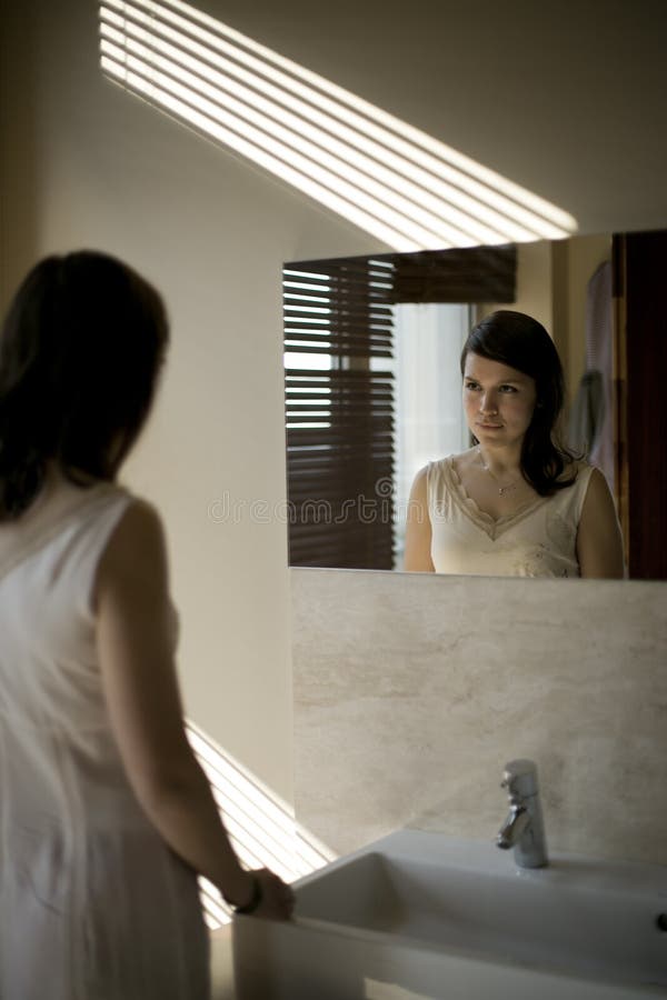 Reflection stock photo. Image of reflection, caucasian - 32068304