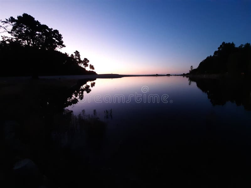 The reflection of beauty stock image. Image of landscape - 176263427