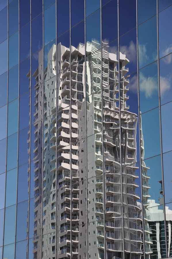 Reflection of Building stock image. Image of reflection - 20428055