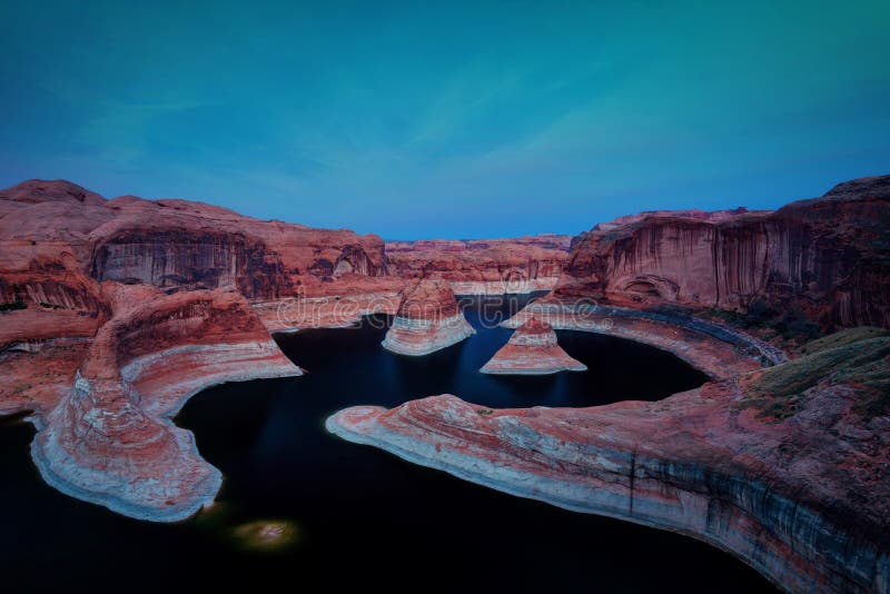 Reflection Canyon Utah stock photo. Image of national - 108811814