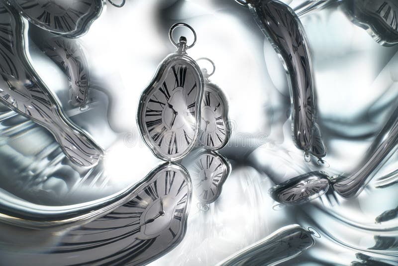 Reflection on a Clock Glass Stock Photo - Image of metal, clock: 145876636