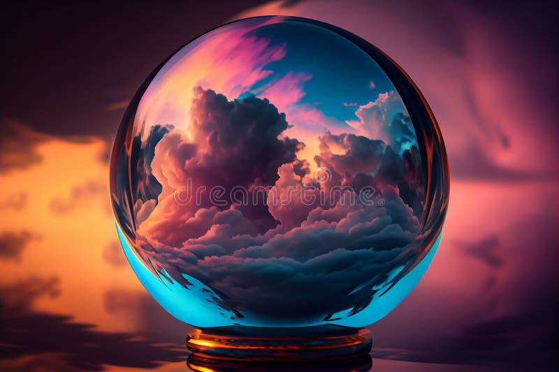 Crystal Ball Cloudy Stock Illustrations – 47 Crystal Ball Cloudy Stock ...