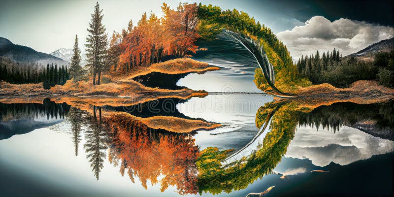 Reflection and Concern for the Environment, Beauty and Fragility of ...