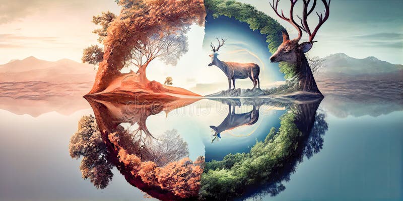 Reflection and Concern for the Environment, Beauty and Fragility of ...