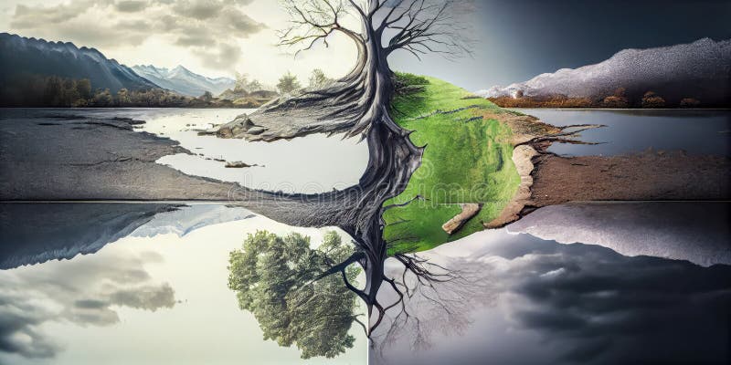 Reflection and Concern for the Environment, Beauty and Fragility of ...