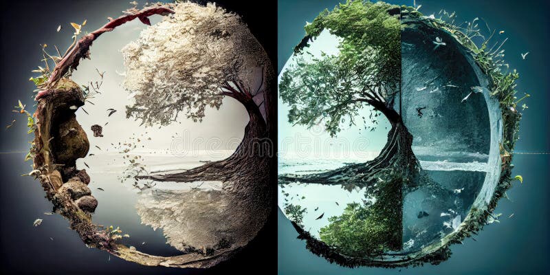 Reflection and Concern for the Environment, Beauty and Fragility of ...